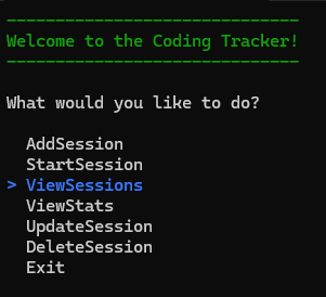 GitHub - alexgit55/Console.CodingTracker